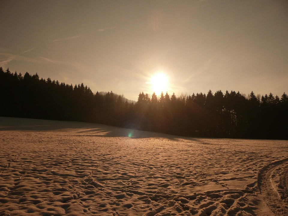 Sunset Winter Heaven - Free photo on Pixabay - Pixabay
