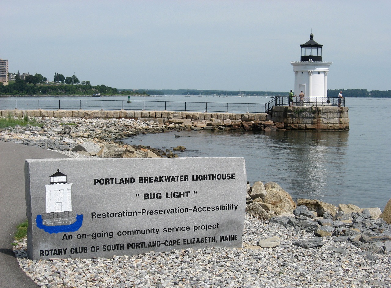 Maine Lighthouse Coast - Free photo on Pixabay
