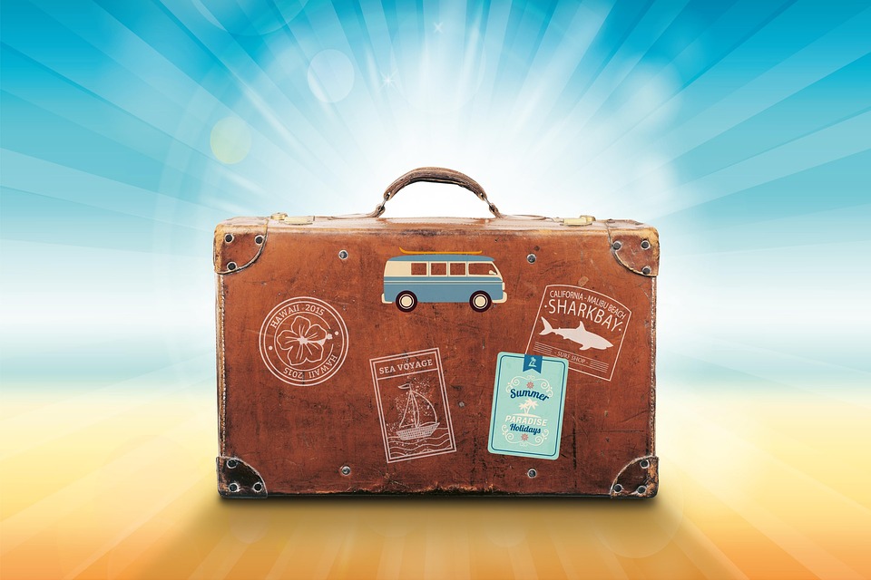 Koffer Urlaub Reise Kostenloses Foto Auf Pixabay