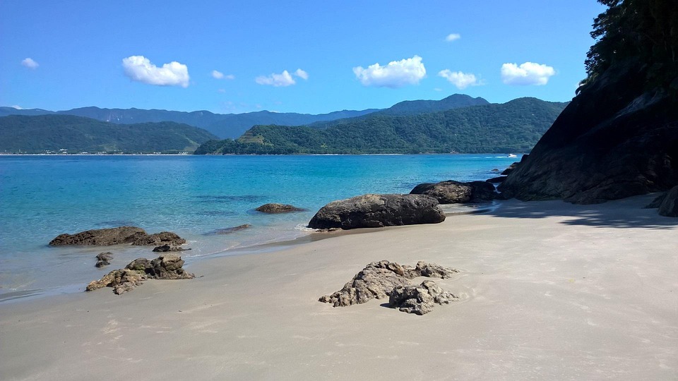 Praia Mar Azul Deserta - Foto gratuita no Pixabay