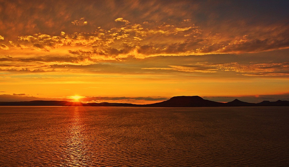 Lake Balaton In The Evening Sunset - Free photo on Pixabay - Pixabay