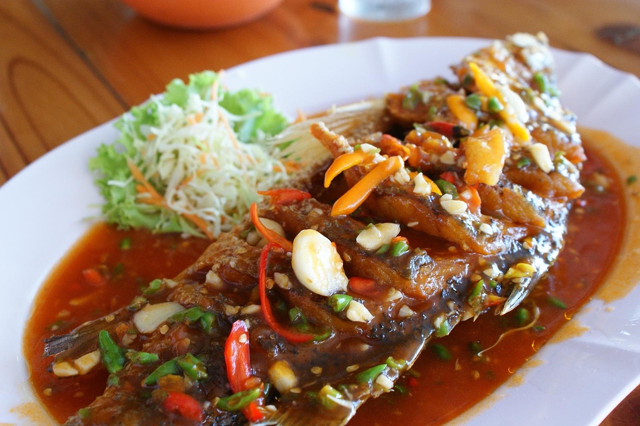 Thai Food Fish In Chili Sweet - Free photo on Pixabay - Pixabay