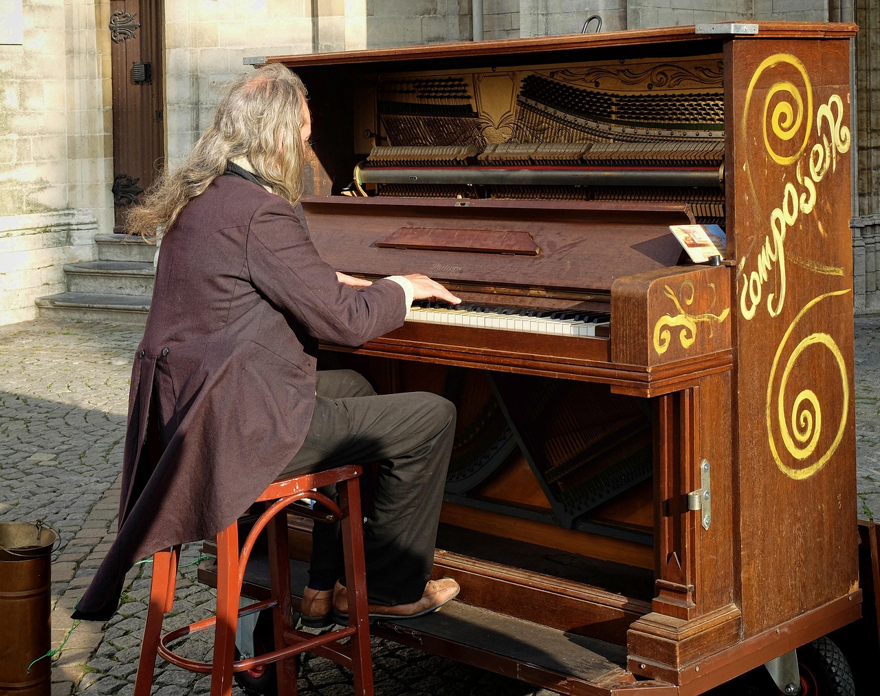 Antwerp Handschoenmarkt Busker Old - Free photo on Pixabay