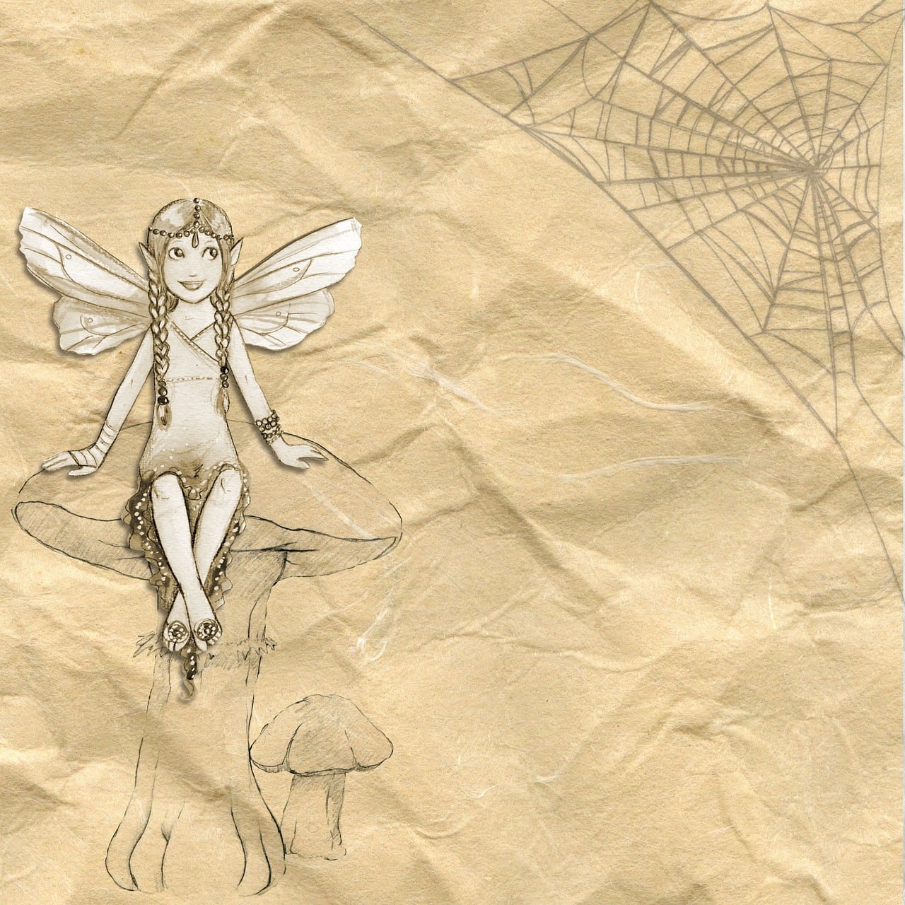 Download Girl, Fairy, Web. Royalty-Free Stock Illustration Image - Pixabay