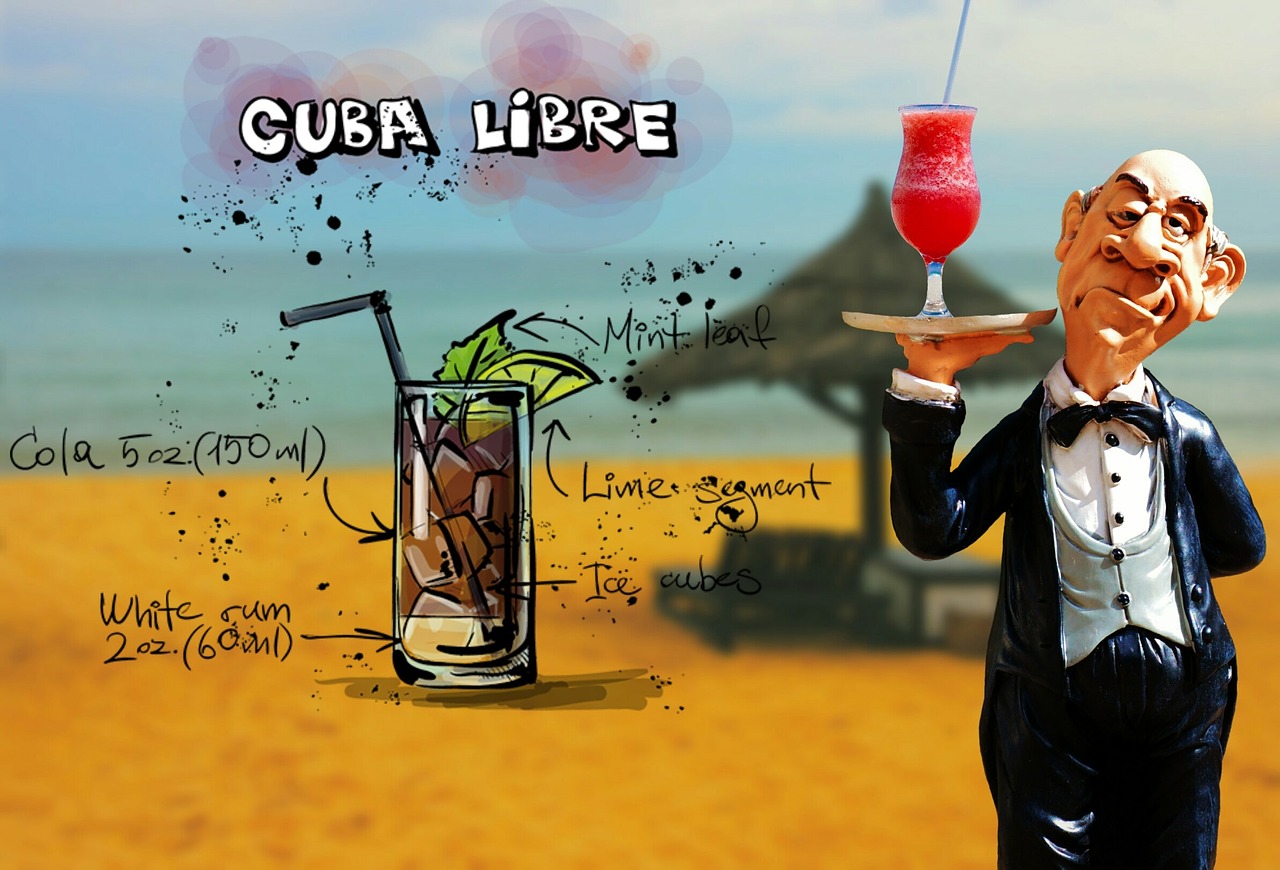 Download Cocktail, Cuba Libre, Alcohol. Royalty-Free Stock Illustration ...