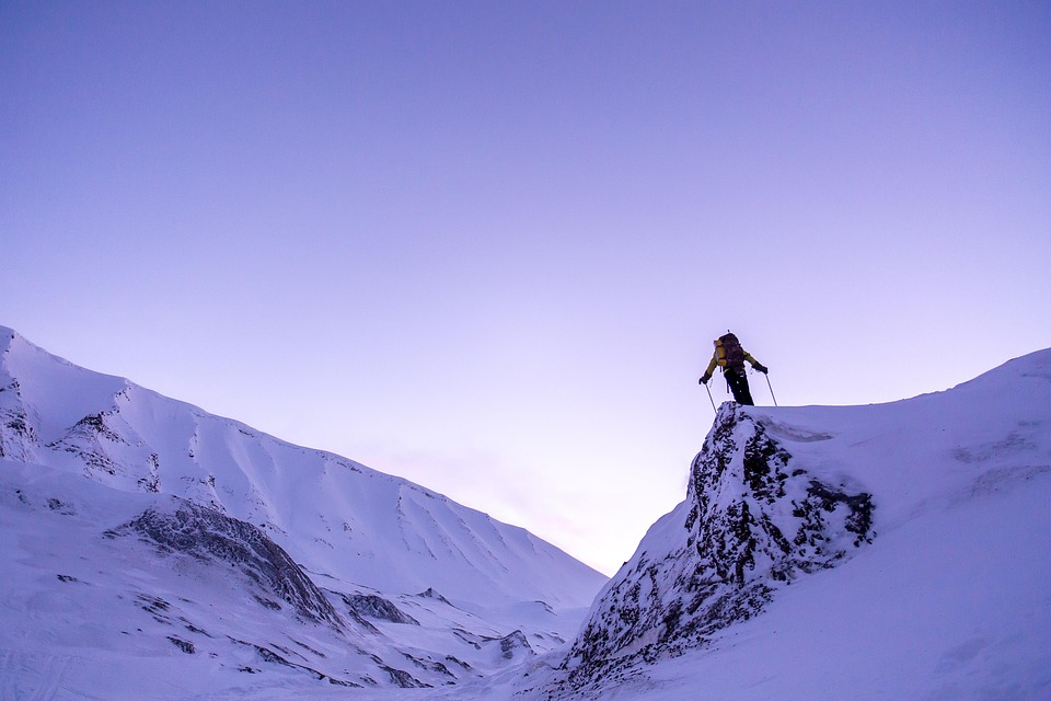 Snow Sunset Hiking - Free photo on Pixabay - Pixabay