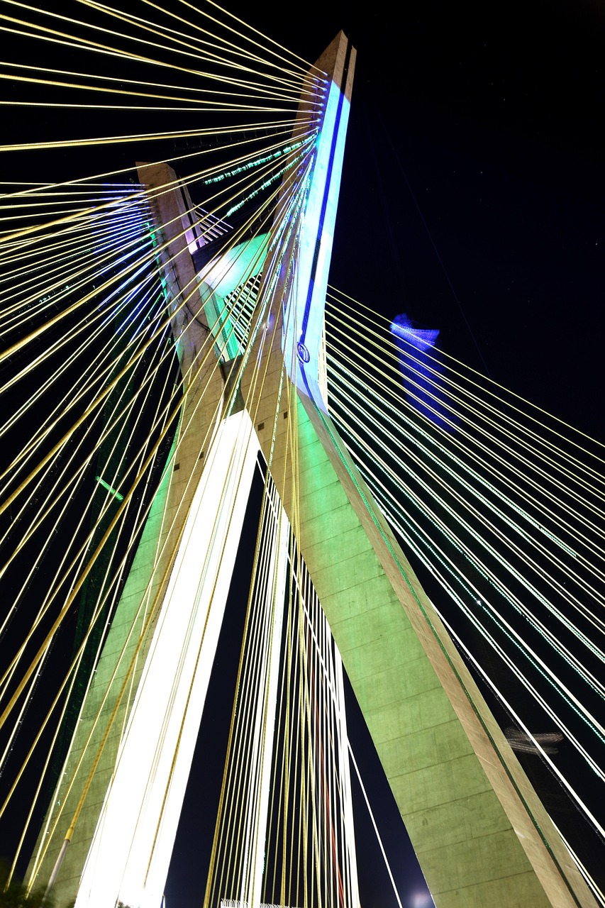 Bridge Suspended Over Cables São - Free photo on Pixabay - Pixabay