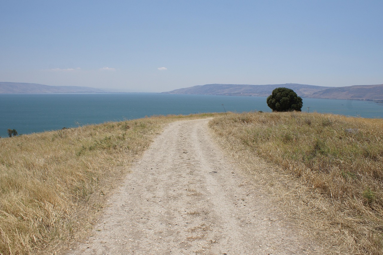 Lake Genezareth Path Track - Free photo on Pixabay