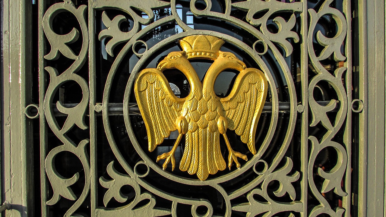 Zweiköpfiger Adler Byzanz Emblem - Kostenloses Foto auf Pixabay - Pixabay