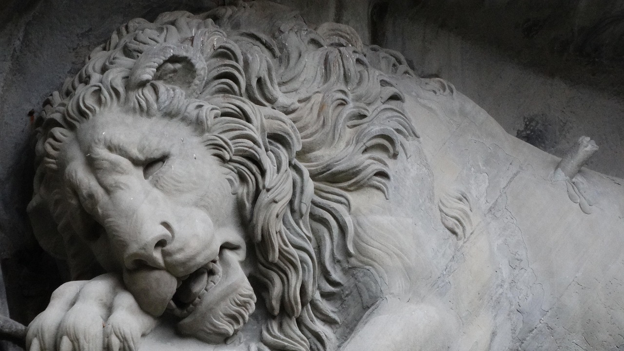 Wounded Lion Monument Lucerne - Free photo on Pixabay - Pixabay