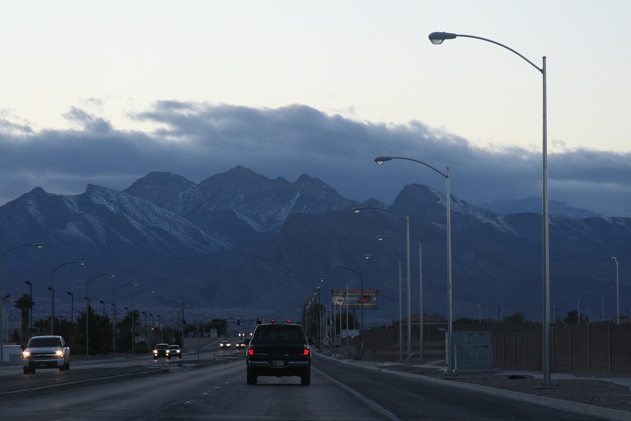 Las Vegas Mountains Clouds - Free photo on Pixabay