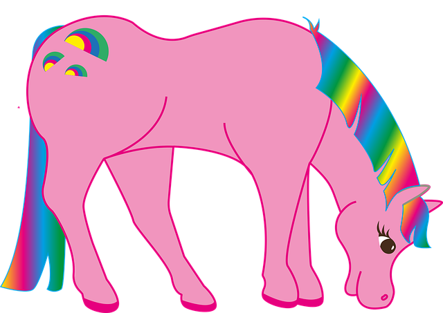 Download Pony, Horses, Rainbow. Royalty-Free Stock Illustration Image ...