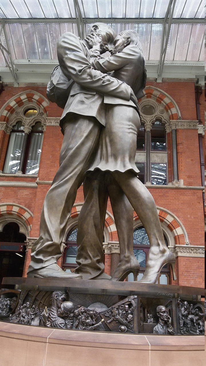 Møtepunktet Statue London - Gratis foto på Pixabay - Pixabay