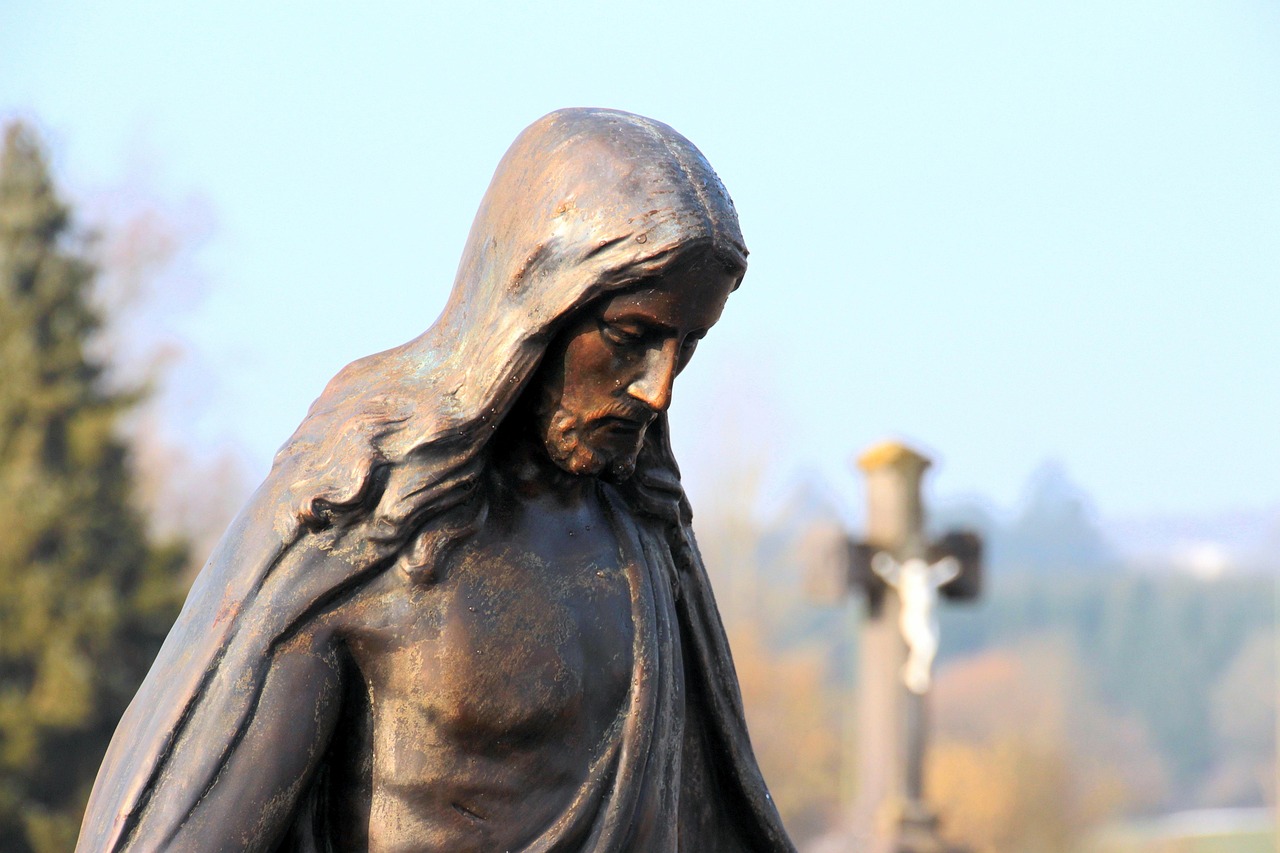 Jesus Looking Down