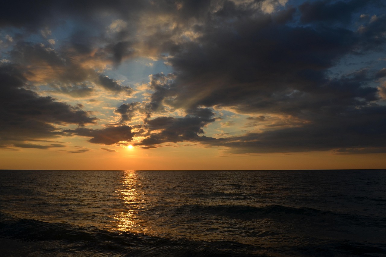 Mar Atardecer Sol - Foto gratis en Pixabay - Pixabay