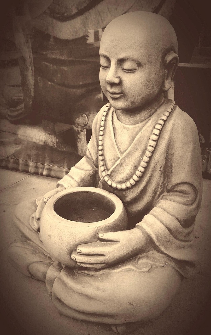 Buda Monje Figura De Piedra - Foto gratis en Pixabay - Pixabay