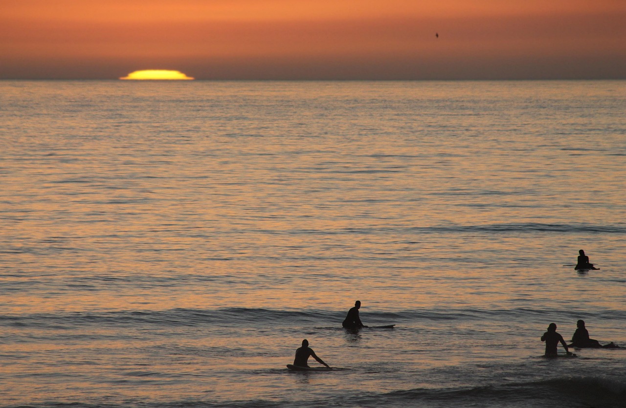 Surf Atardecer Contraluz - Foto gratis en Pixabay - Pixabay