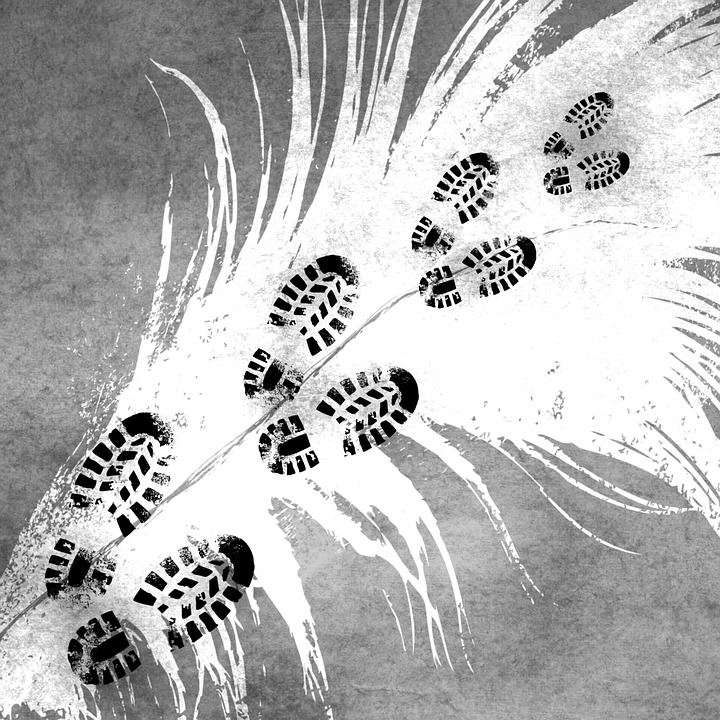 Download Imprint, Shoe Print, Track. Royalty-Free Stock Illustration ...