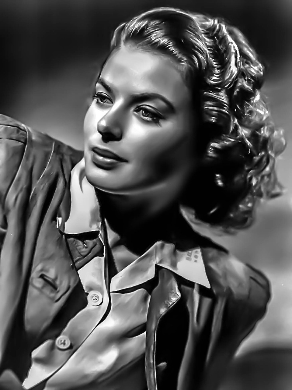 Ingred Bergman-Female Portrait - Free photo on Pixabay - Pixabay