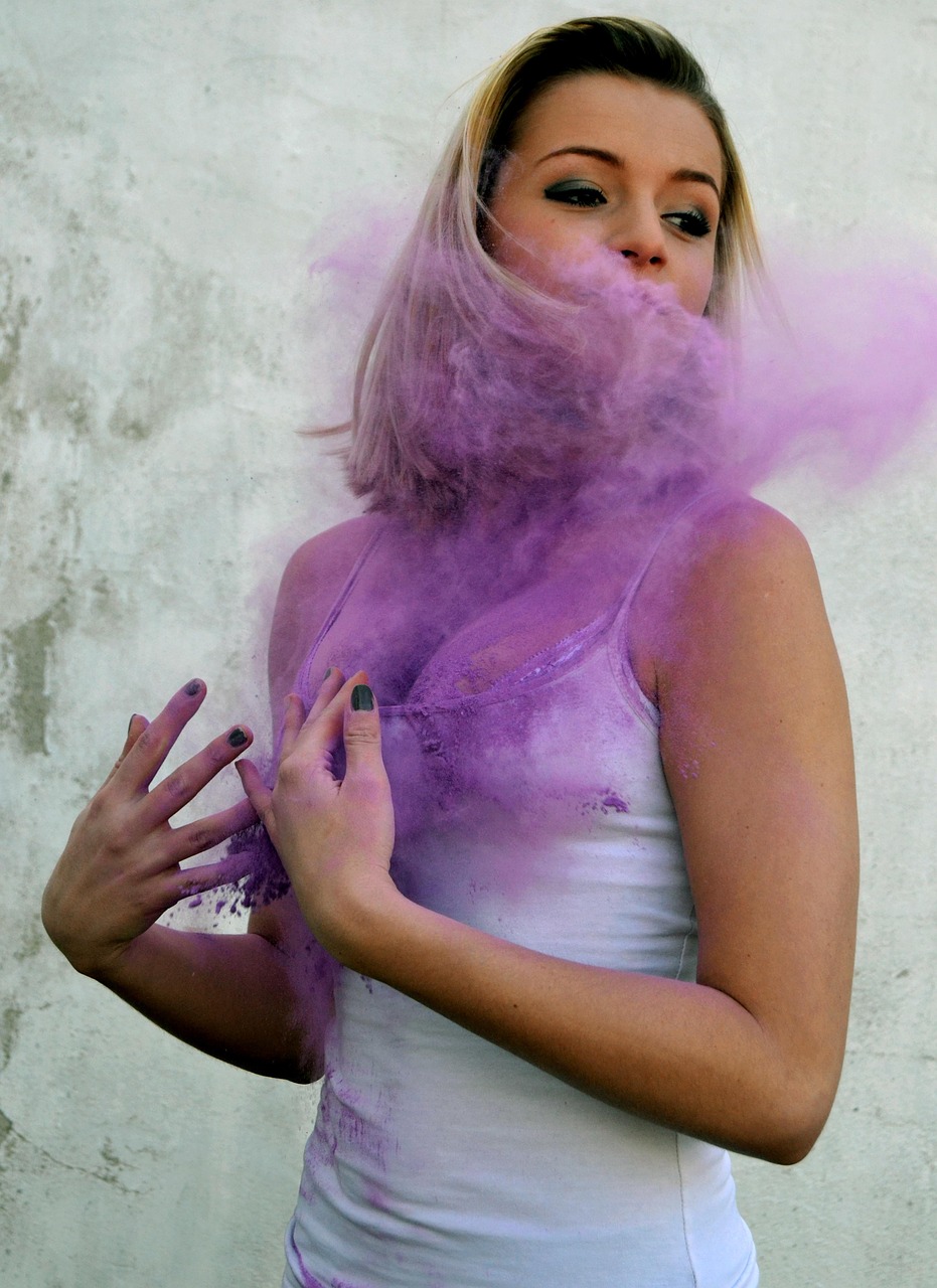 Holi Polvo Niña - Foto gratis en Pixabay - Pixabay