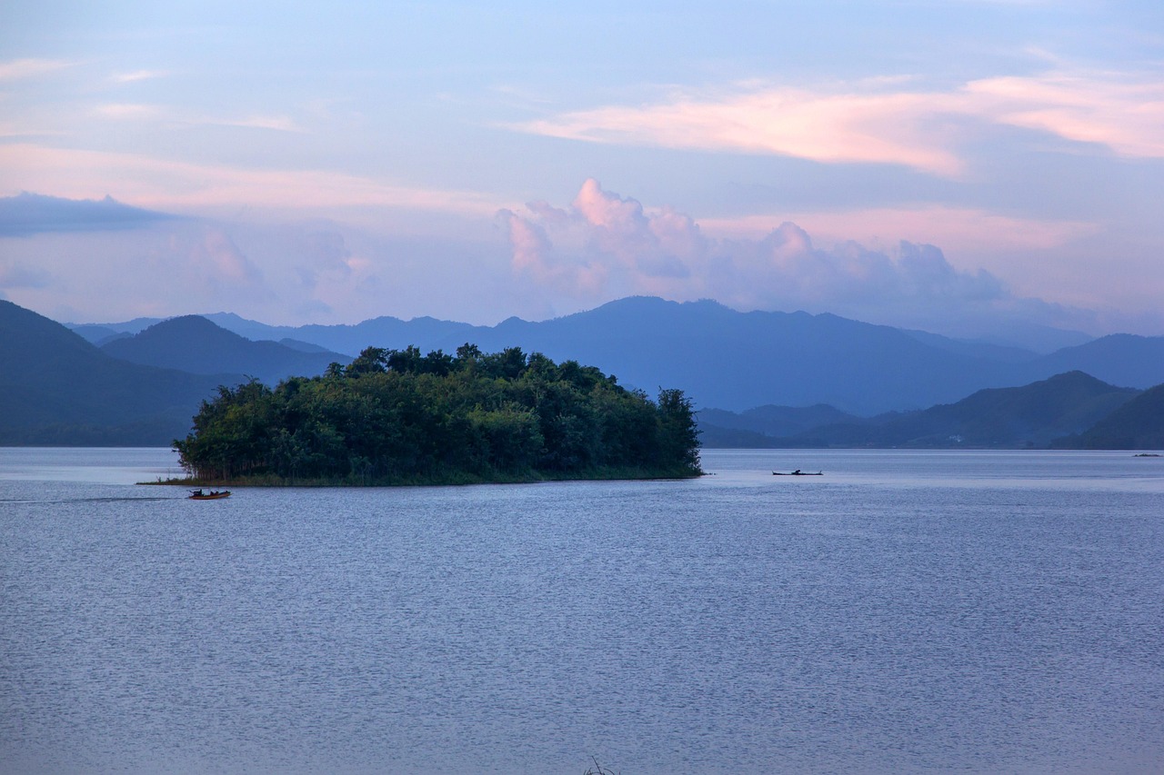 Island Reservoir Evening - Free photo on Pixabay - Pixabay