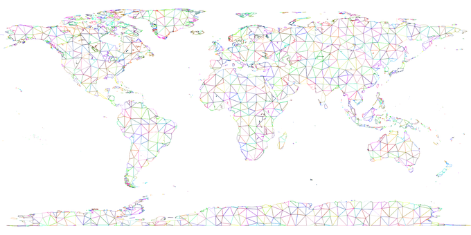 40+ Free Rainbow World Map & World Images