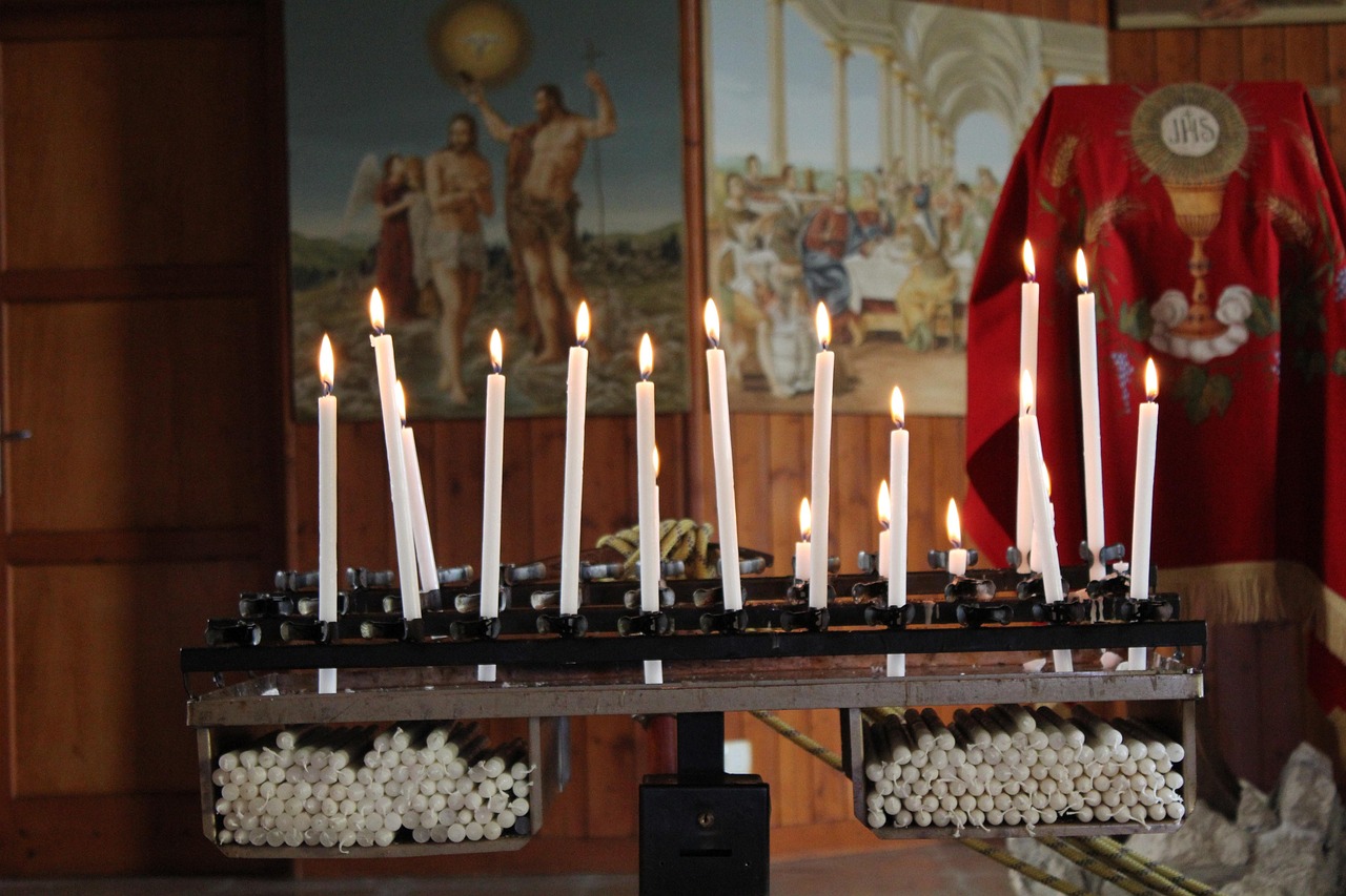 Church Candles Pray Catholic - Free photo on Pixabay - Pixabay