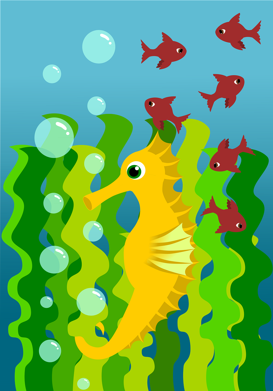 Explore 2,101+ Free Seahorse Clipart Illustrations: Download Now - Pixabay