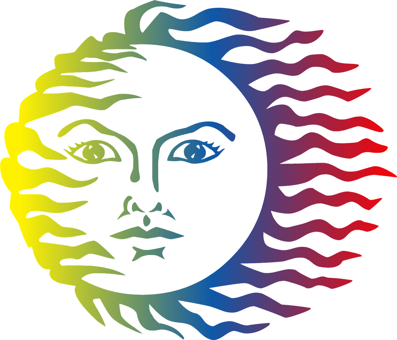 Anthropomorphic Colorful Face Free Vector Graphic On Pixabay Anthropomorphic Colorful Face Free Vector Graphic On Pixabay