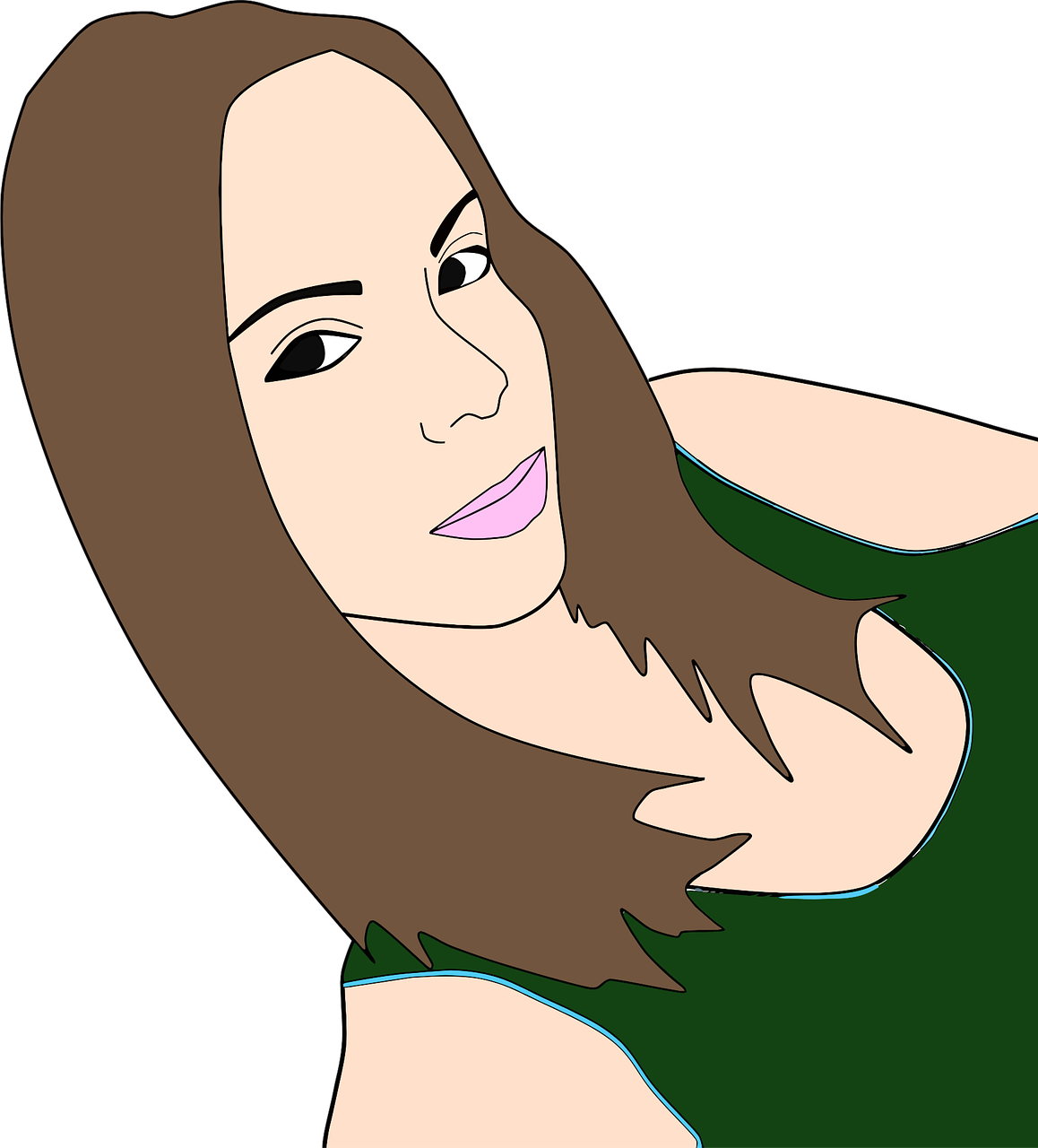Download Drawing Female Girl Royalty Free Vector Graphic Pixabay