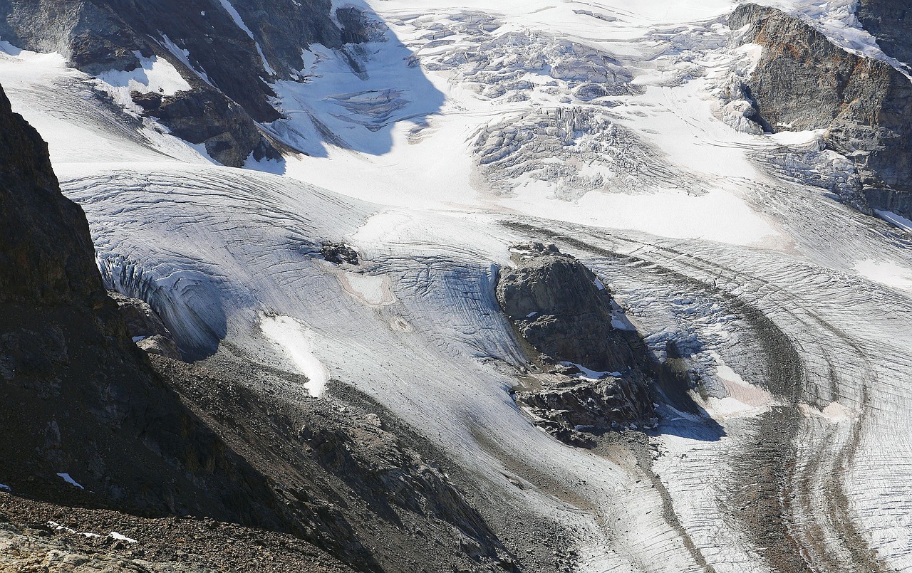 Glacier Ice Flow Bernina - Free photo on Pixabay