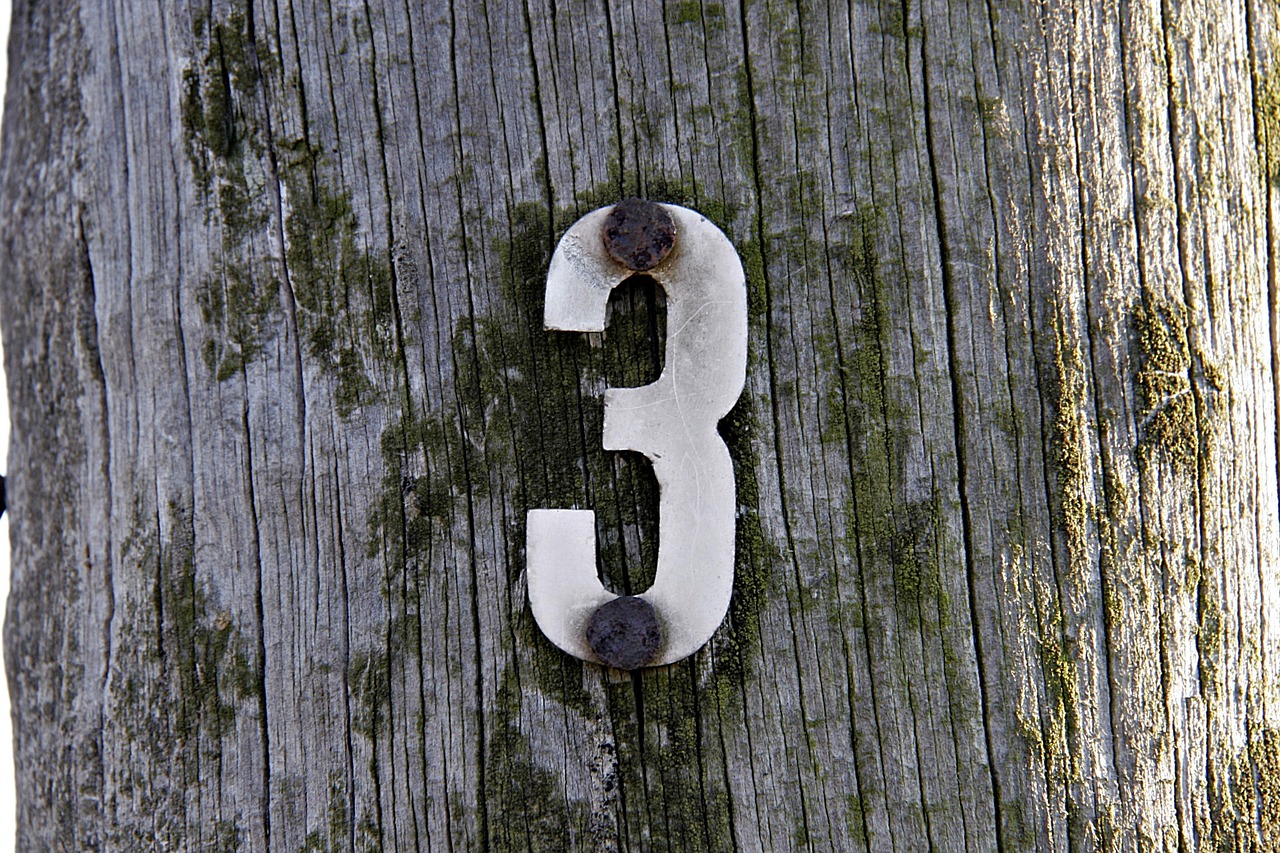 Number Three Wood - Free photo on Pixabay - Pixabay