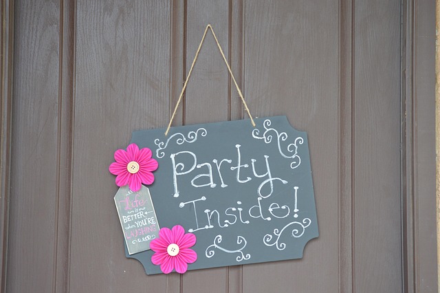 Door Sign Party - Free photo on Pixabay