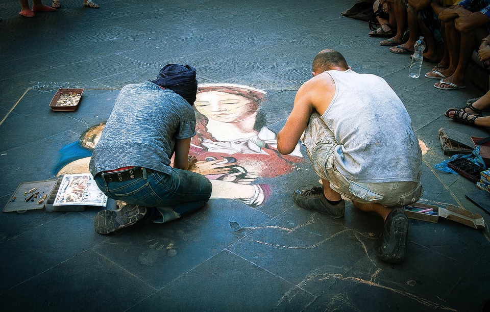 Street Painters Florence - Free photo on Pixabay - Pixabay