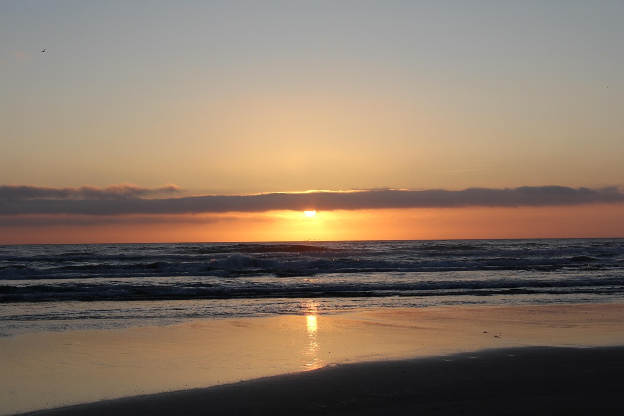Sunset Ocean Coast - Free photo on Pixabay