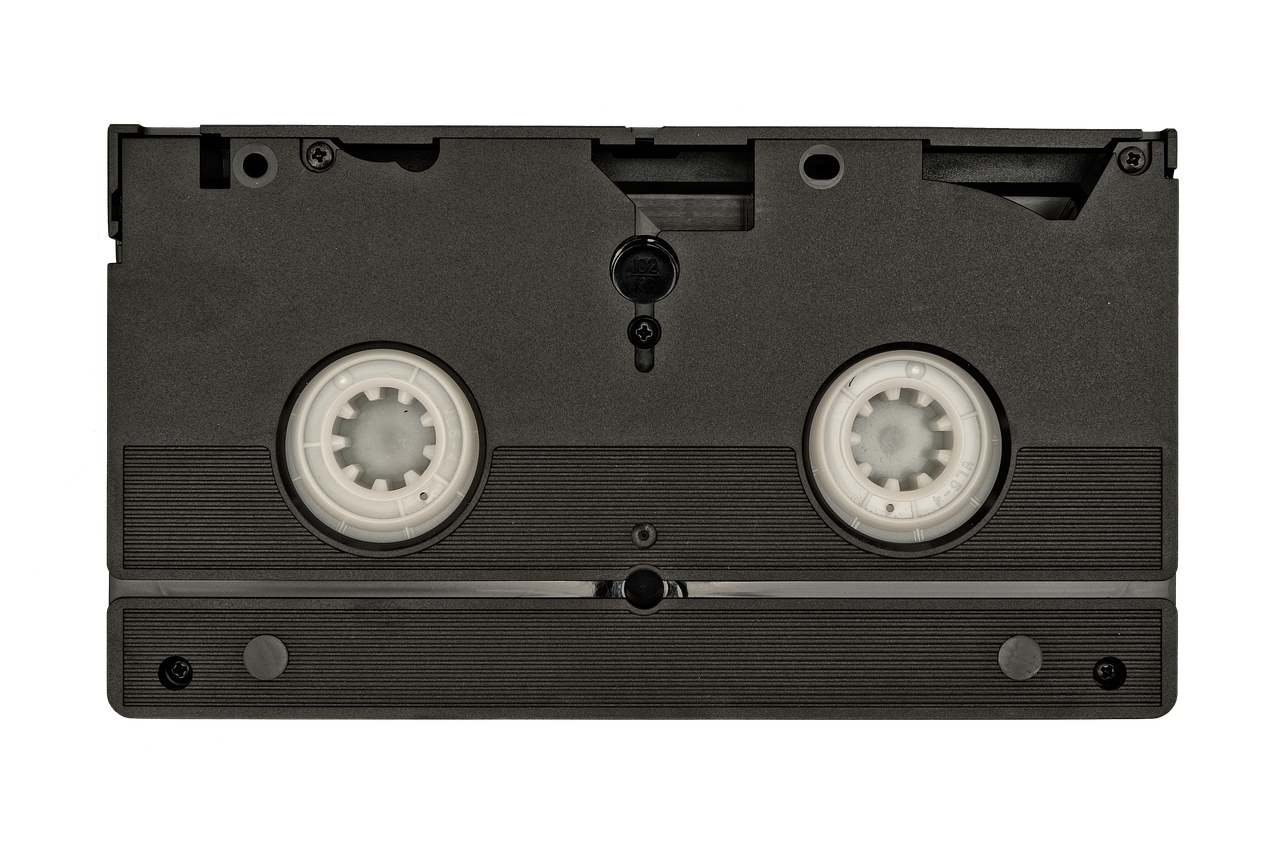Vhs Tape Back Free Photo On Pixabay Pixabay