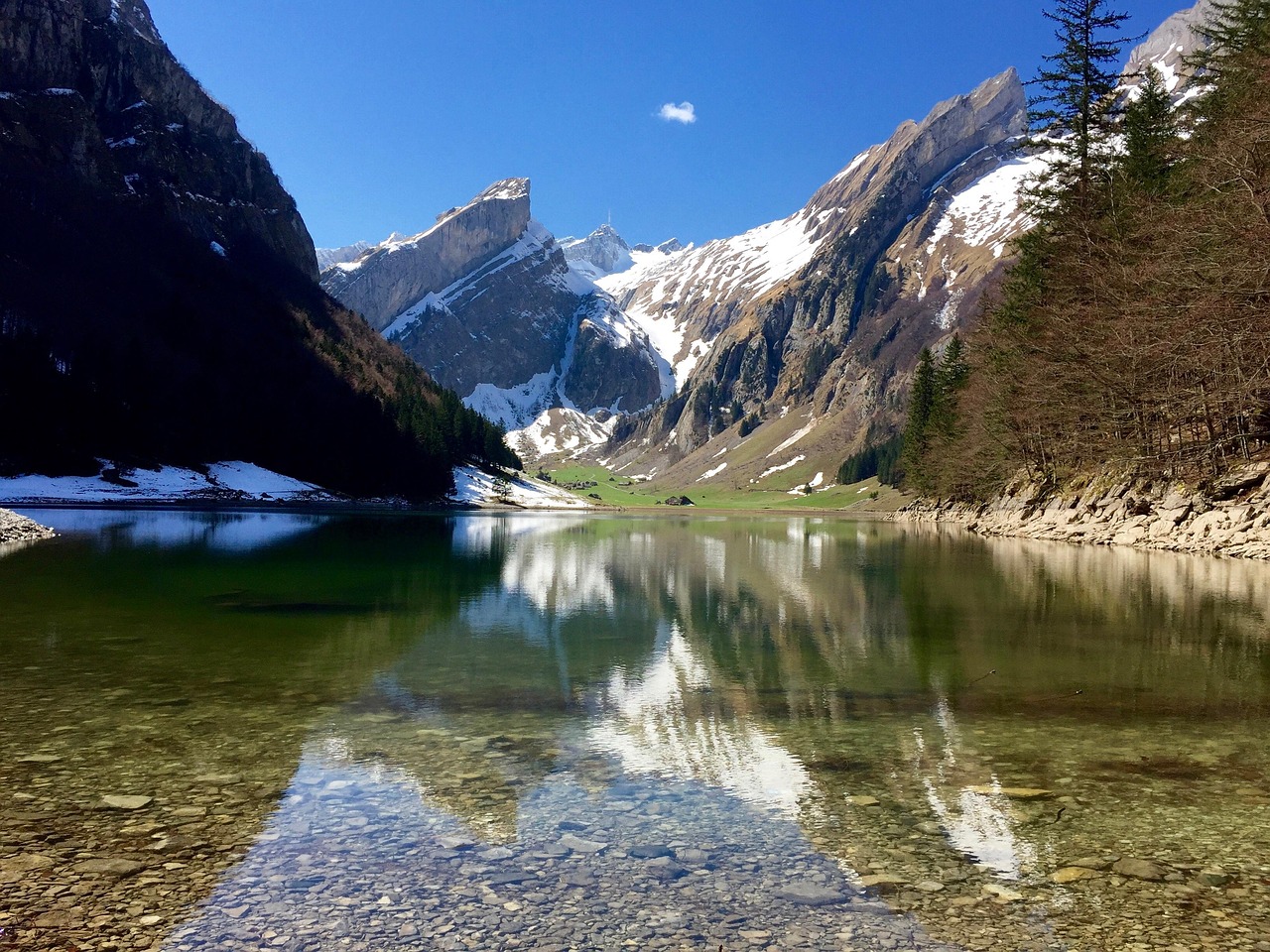 Bergsee Alpen Natur - Kostenloses Foto auf Pixabay - Pixabay