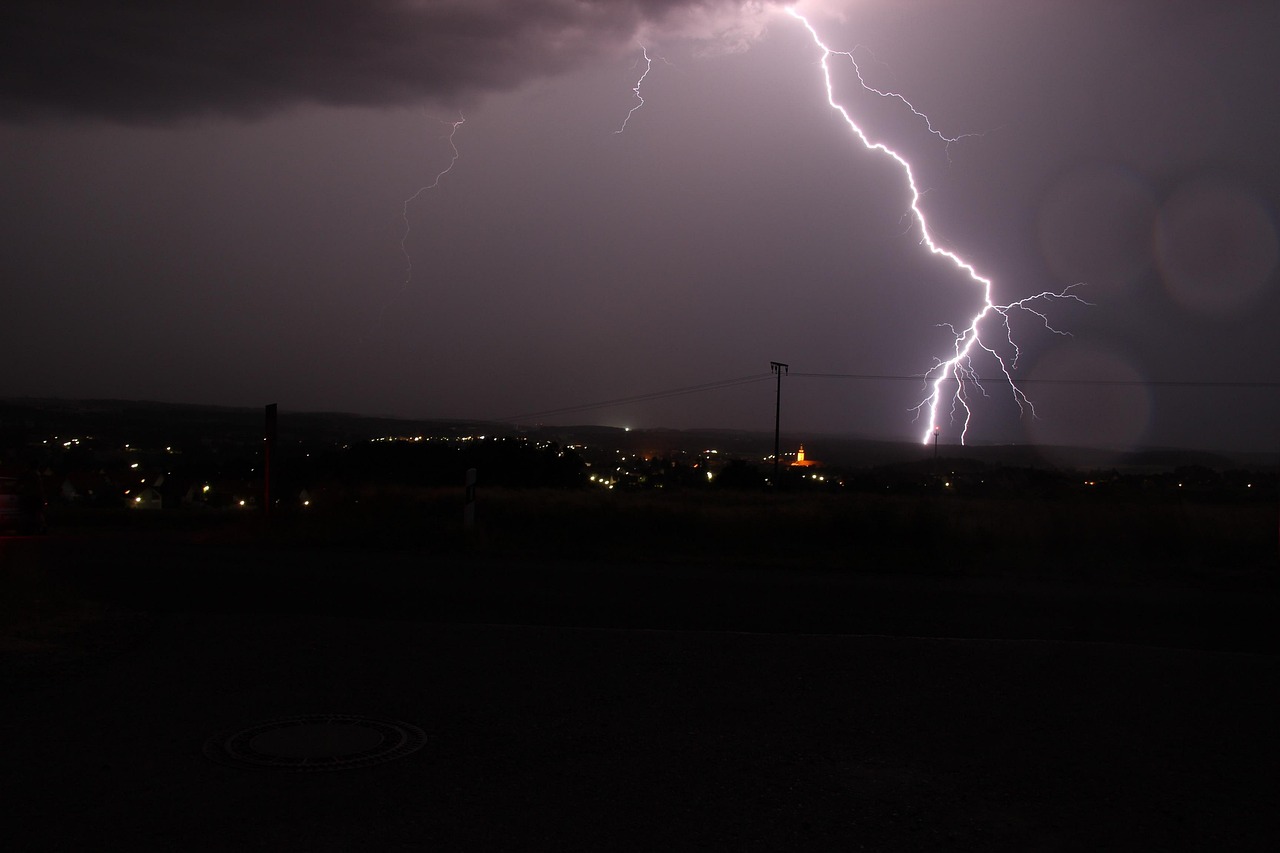 Thunderstorm Tirschenreuth Flashes - Free photo on Pixabay