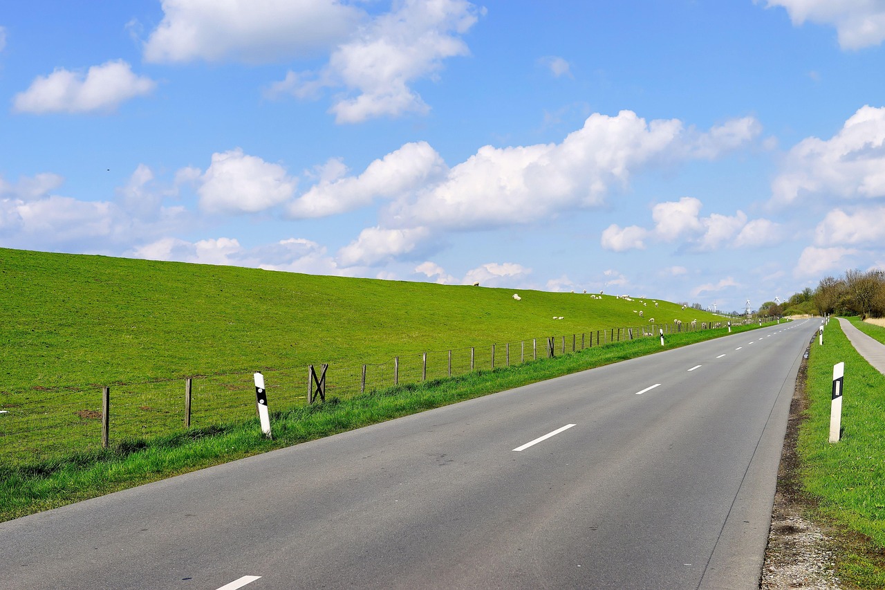Road Dike Ostfriesland - Free photo on Pixabay - Pixabay
