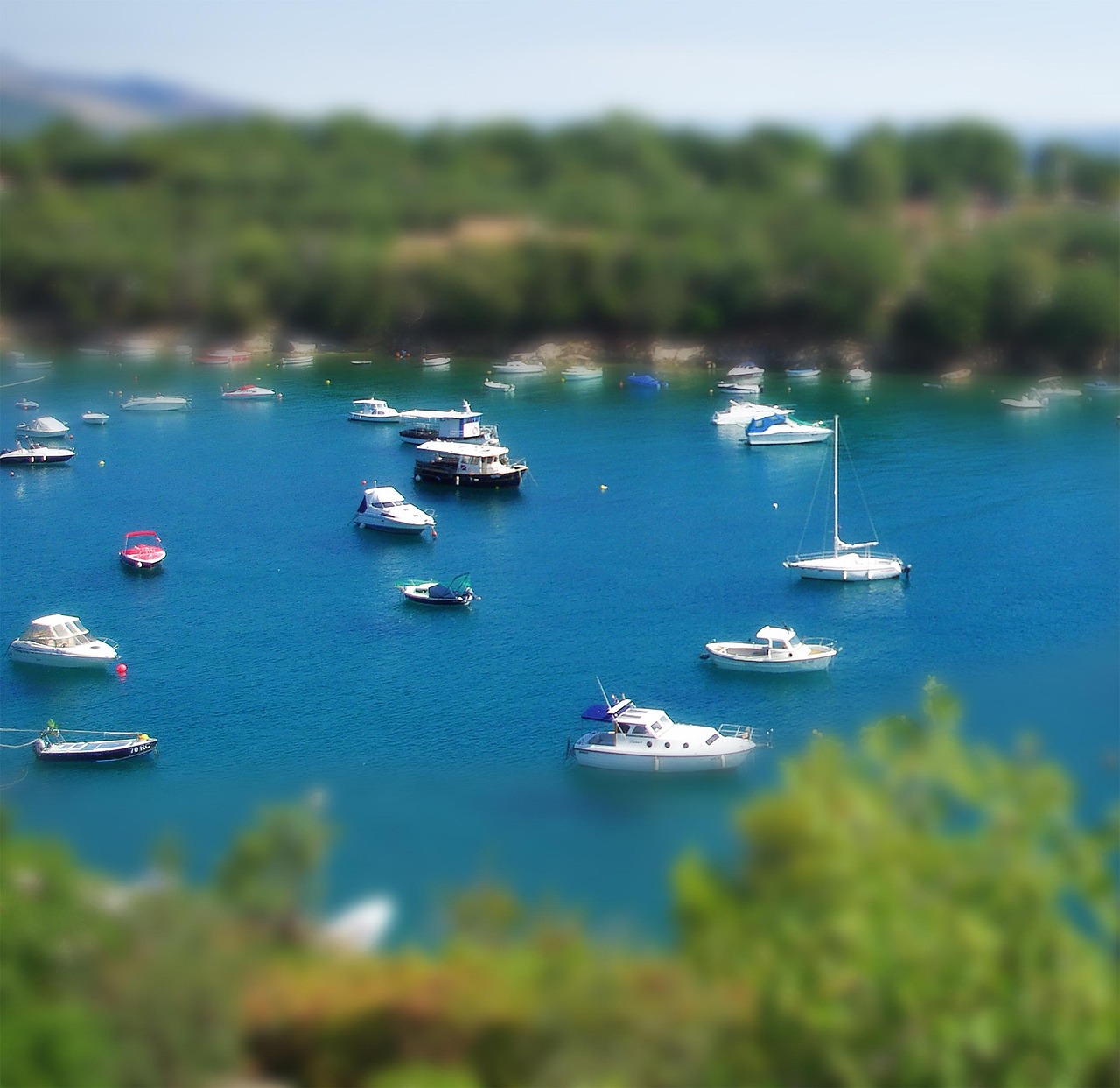 Water Boats Tilt Shift My Tilt Shift Photos Make Hong Kong Look Like A