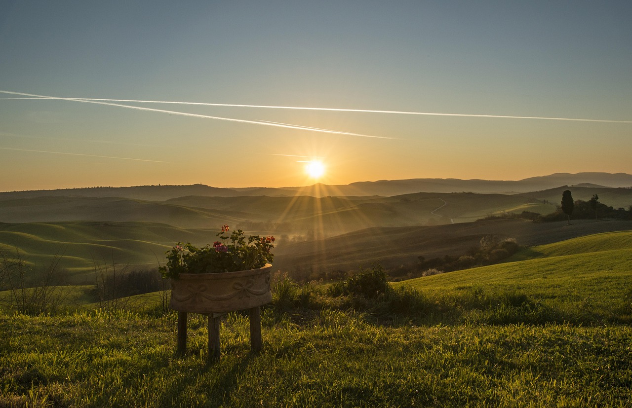 Tuscany Landscape Sunset - Free photo on Pixabay - Pixabay