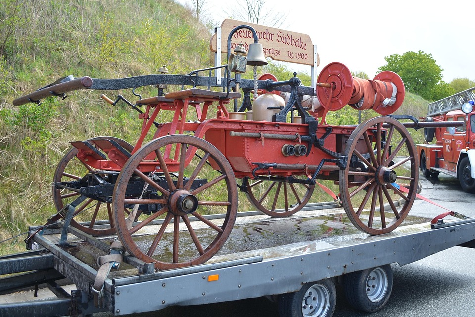 Free photo: Old Fire Truck, Löschzug, Fire - Free Image on Pixabay ...