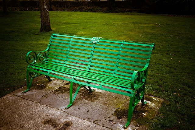 Bench Metal Green - Free photo on Pixabay - Pixabay