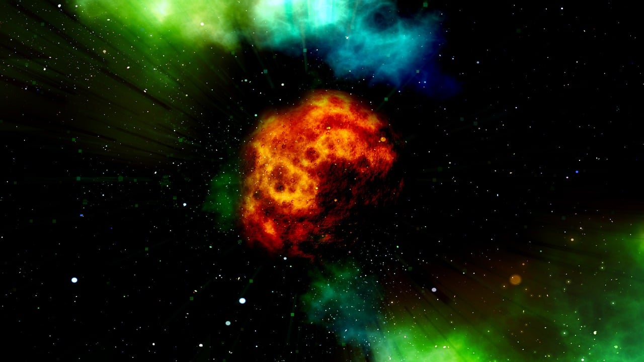 Download Fireball Asteroid Explosion Royalty-Free Stock Illustration ...
