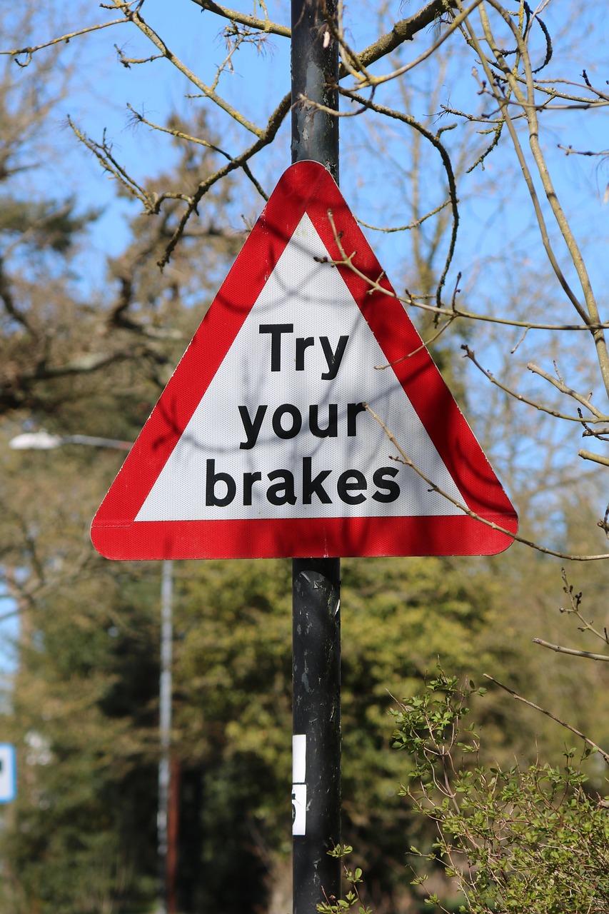 Sign Road Try Your Brakes - Free photo on Pixabay