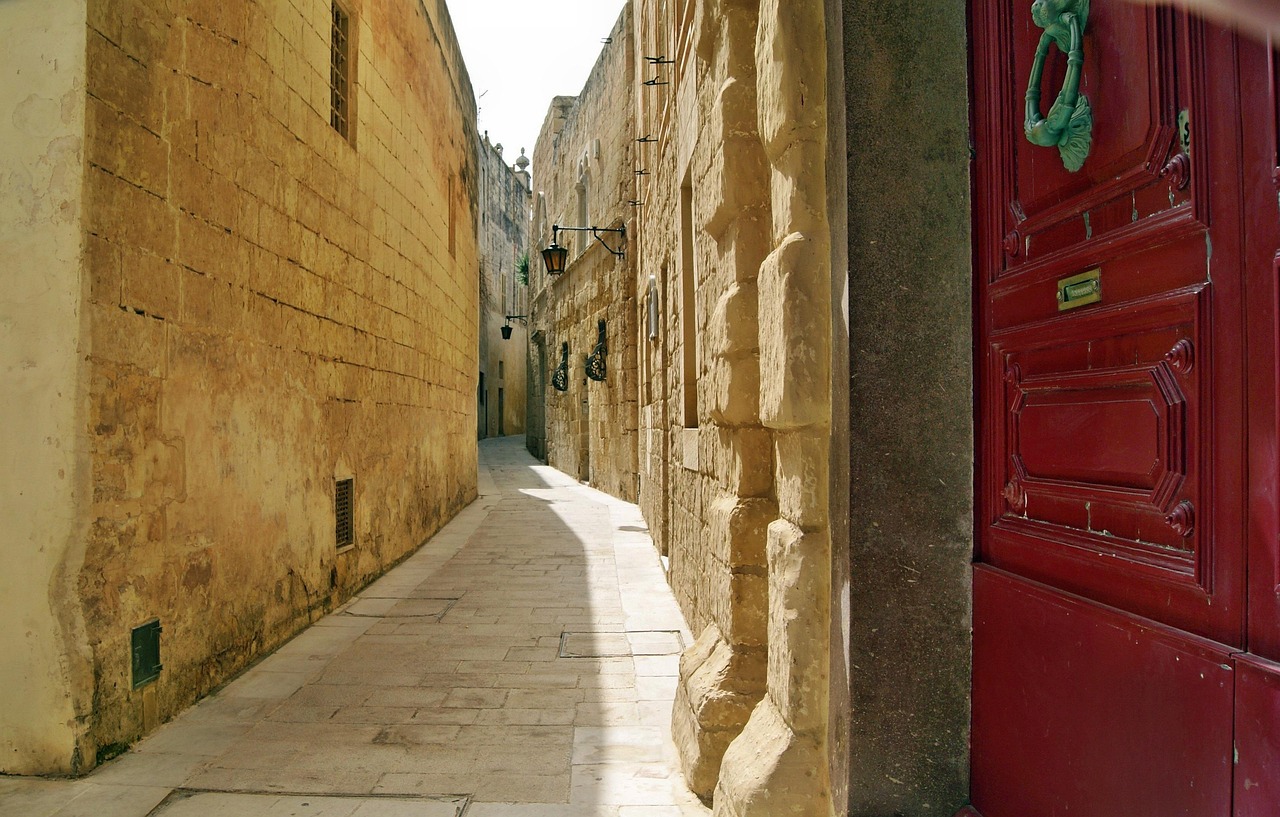 Malta Alley Valletta Red - Free photo on Pixabay - Pixabay