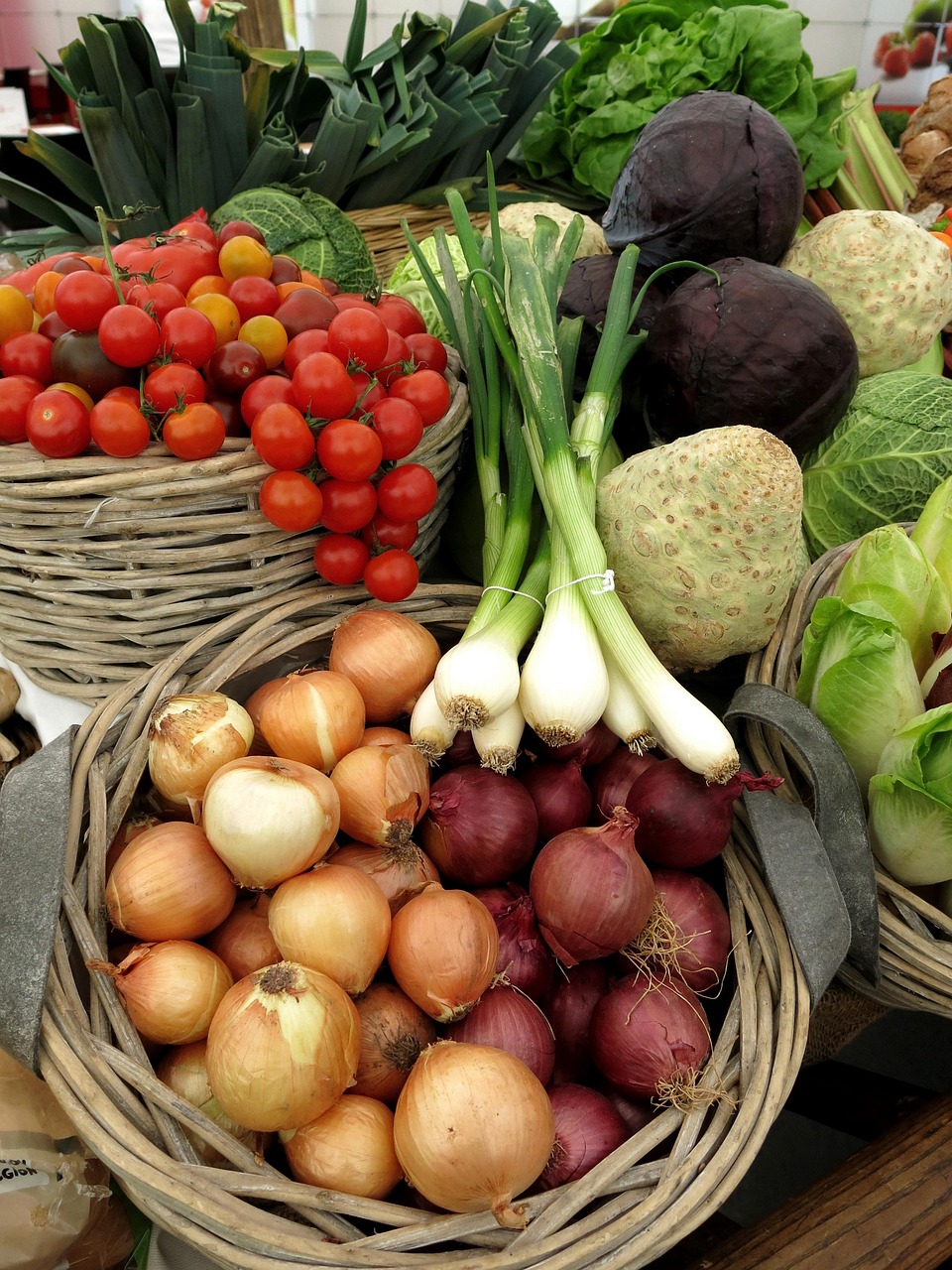 Vegetables Tomatoes Leek - Free photo on Pixabay