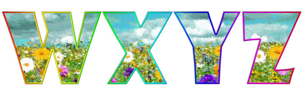40+ Free Colorful Flower Alphabets & Spring Images - Pixabay