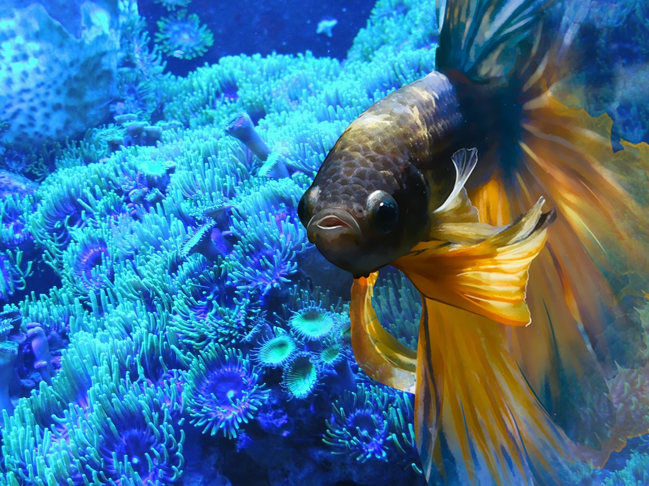 Fisch Unterwasser Aquarium - Kostenloses Foto auf Pixabay - Pixabay