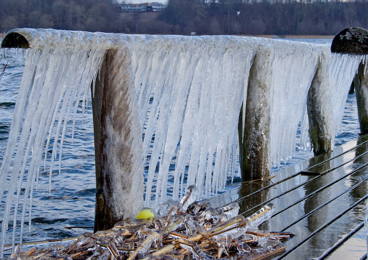 Winter Bridge Icicles - Free photo on Pixabay
